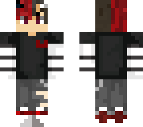 eboy skin with chains and horns | Minecraft Skin