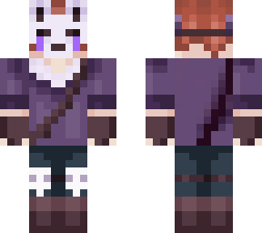 fox sad mask | Minecraft Skin