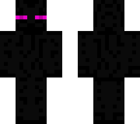 Human infected by Enderman v2 | Minecraft Skin