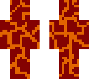 Magma blok | Minecraft Skin