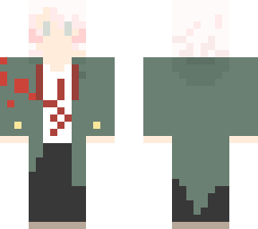 nagito komaeda | Minecraft Skin