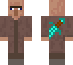 Scarry Villager | Minecraft Skin