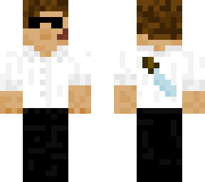 Skin: serious | Minecraft Skin