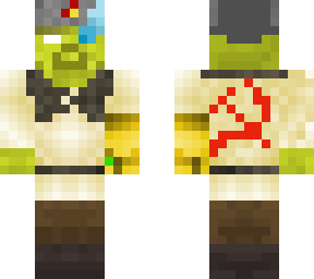 Communist Shrek | Minecraft Skin
