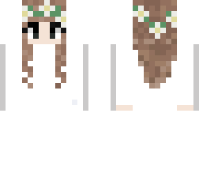 flower crown head 2 | Minecraft Skin