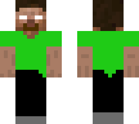 Green Herobrine | Minecraft Skin