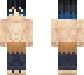 Inosuke hashibira | Minecraft Skin
