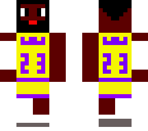 lebron james lakers | Minecraft Skins
