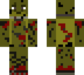 Springtrap Fnaf | Minecraft Skins