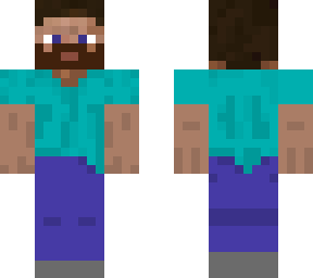 steve with big beard | Minecraft Skin