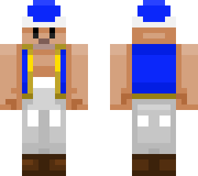 Toad blue | Minecraft Skin