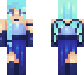 Water dragon | Minecraft Skin