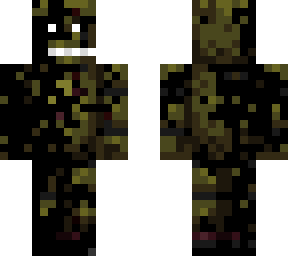 Burnt Springtrap | Minecraft Skin