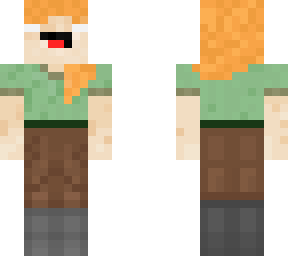 derpy herobrine alex | Minecraft Skin