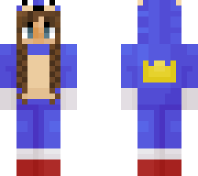 sonic onesie | Minecraft Skins