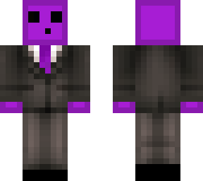 purple slime in suit | Minecraft Skin
