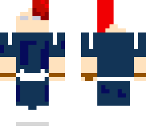 Bnha Mha Todoroki Shoto Anime My Hero Academia Minecraft Skins
