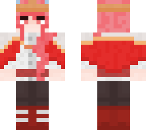 Technoblade human version | Minecraft Skin