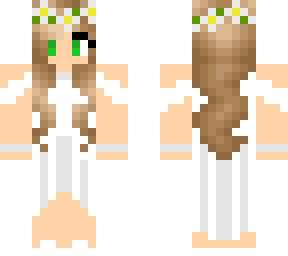 wedding dress double layer | Minecraft Skin