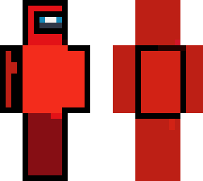 Among us RED | Minecraft Skin