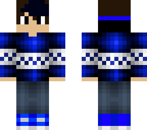 Blue Gamer | Minecraft Skin