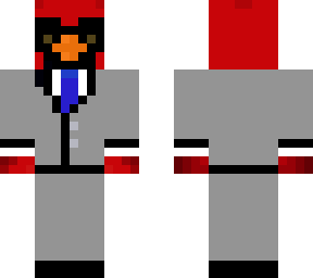 Cardinal in suit | Minecraft Skin