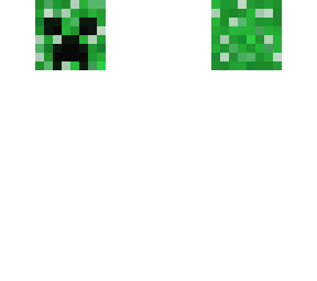 creeper head- better | Minecraft Skin