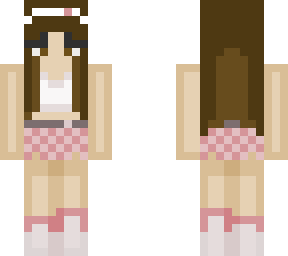 Cute preppy girl | Minecraft Skin