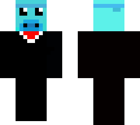 Cyan Cow | Minecraft Skin