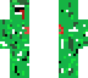 Deformed Mutated Creeper | Minecraft Skin