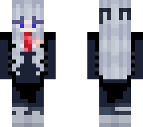Girl in suit | Minecraft Skin