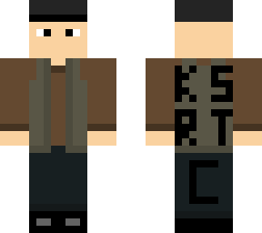 KSRTC Bus driver | Minecraft Skin