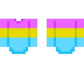 Pans exual Pride Sweater Base | Minecraft Skin