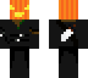 Pumpkin(Edited)With A Sword | Minecraft Skin