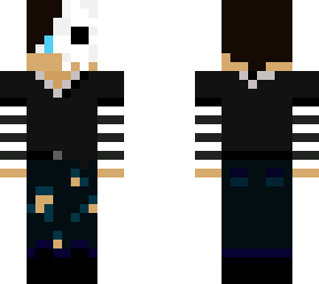 Skull mask emo | Minecraft Skin