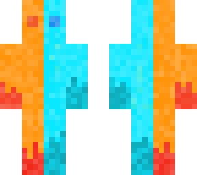 fire an water | Minecraft Skins