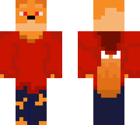 Bonk Fox | Minecraft Skin