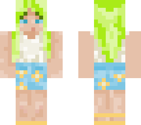 Creeper Hair | Minecraft Skin