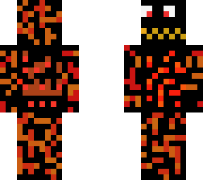 Lava skin | Minecraft Skin