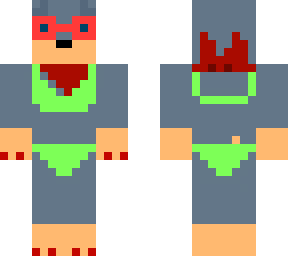 Moley with bikini | Minecraft Skin
