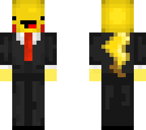 pikachu derp | Minecraft Skins