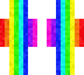 rainbow texture | Minecraft Skin