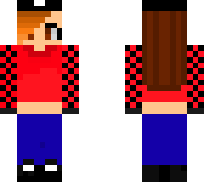 red flannel~* | Minecraft Skin