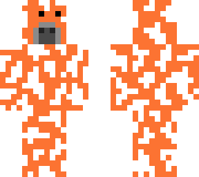 Bad Orange Cow | Minecraft Skin