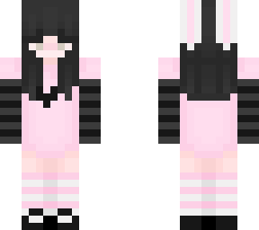 cute bunny girl! | Minecraft Skin