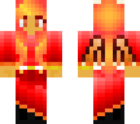 fire dragon queen | Minecraft Skin