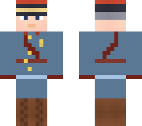 french officer ww1 | Minecraft Skins