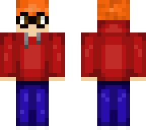 ginge with glasses | Minecraft Skin