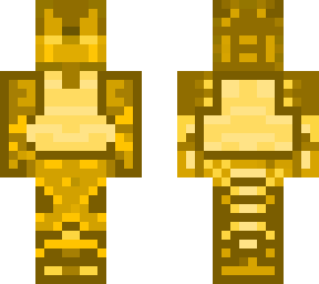 Gold Meezoid V1 | Minecraft Skin