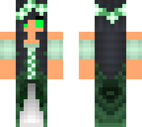 Green Princess Aphmau | Minecraft Skin